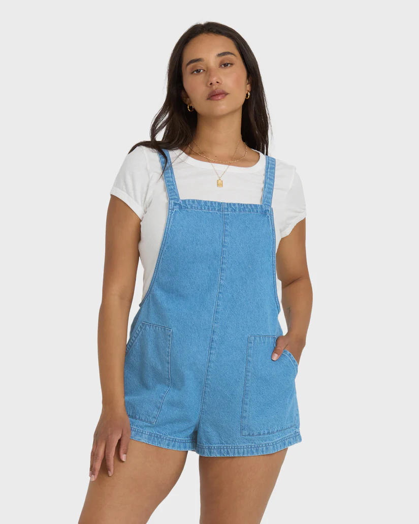 Beach Crush Denim Overall – Oasis Surf