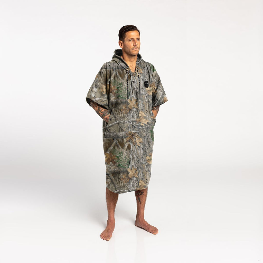 Real Tree Quick Dry Poncho – Oasis Surf