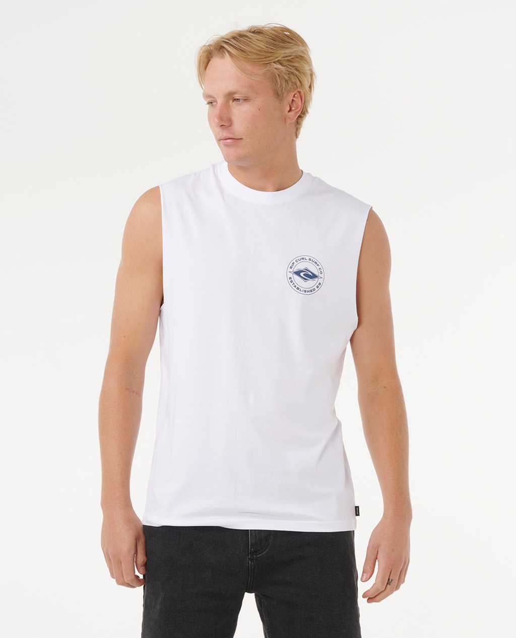 Stapler Muscle Tank – Oasis Surf